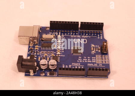 A knock-off Arduino Uno board Stock Photo - Alamy
