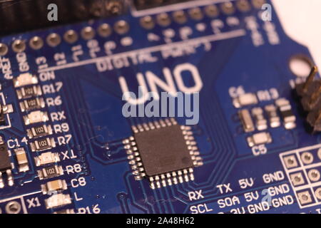 A knock-off Arduino Uno board Stock Photo - Alamy