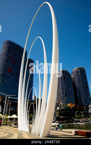 Spanda Public Statue - Perth - Australia Stock Photo - Alamy