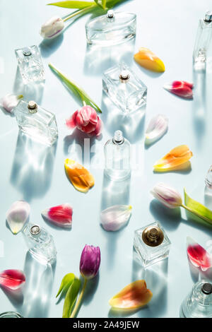 Glass perfume bottle Stock Photo - Alamy