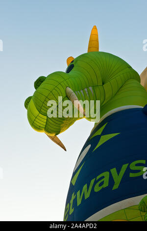 "Palletways" dragon hot air balloon Bristol International Balloon ...