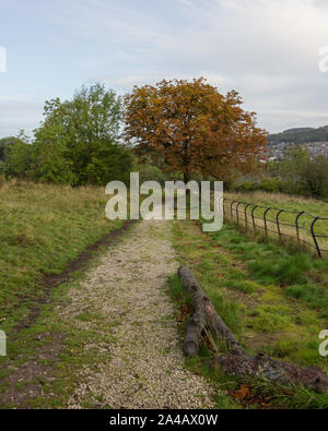 High tor grounds matlock derbyshire england uk Stock Photo - Alamy