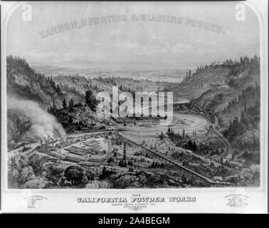 The California Powder Works. Santa Cruz County Cal Stock Photo - Alamy