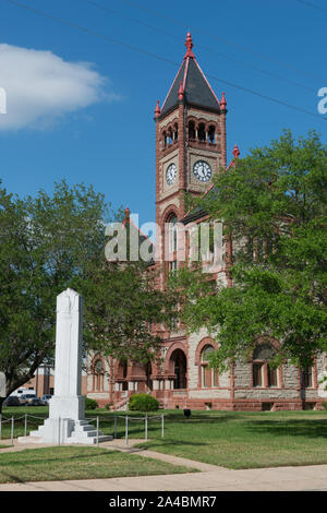 The DeWitt County Courthouse in Cuero, Texas Stock Photo - Alamy