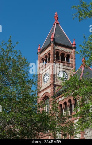 The DeWitt County Courthouse in Cuero, Texas Stock Photo - Alamy
