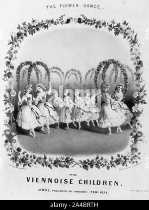 The Flower Dance of the Viennoise Children Stock Photo - Alamy