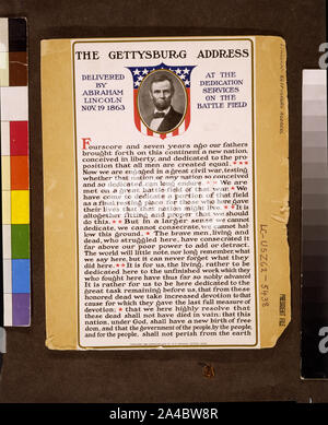 The Gettysburg Address, delivered by Abraham Lincoln on November 19 ...