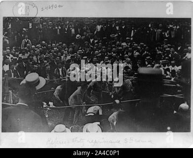 The John L. Sullivan and Jake Kilrain fight - Richburg, Miss., Monday ...