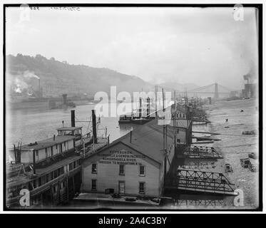 STEAMBOATS AT PITTSBURGH Stock Photo - Alamy