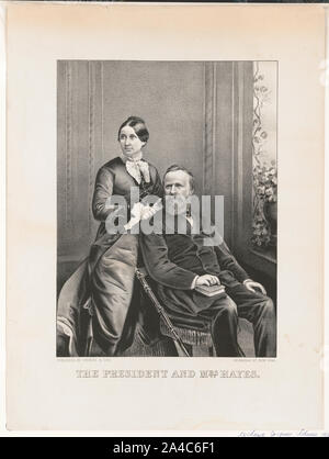 Lucy Webb Hayes, the First Lady of the United States from 1877 to 1881 ...