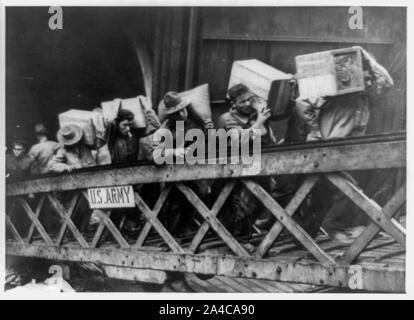 The Strike of the longshoremen Stock Photo - Alamy
