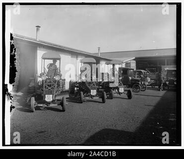 The Wehr, a one-man power grader, is shown in this image. This piece of ...