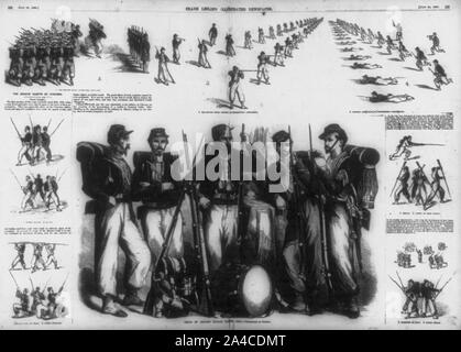 The Zouave Cadets of Chicago Stock Photo - Alamy