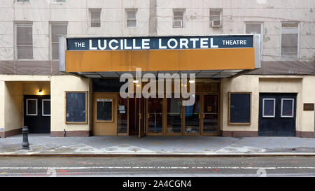 121 CHRISTOPHER ST, New York City, NY, USA, Entrance of Lucille Lortel ...