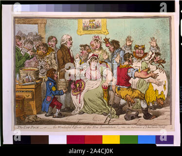 The Cow Pock or Wonderful Effects of the New Innoculation! …, 1809 ...