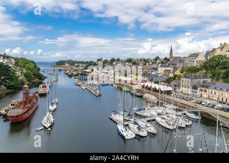 France, Finistere, Douarnenez, The port Museum of the city Stock Photo ...