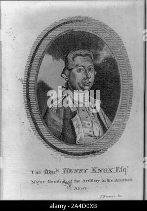 Major-General Henry Knox Stock Photo - Alamy