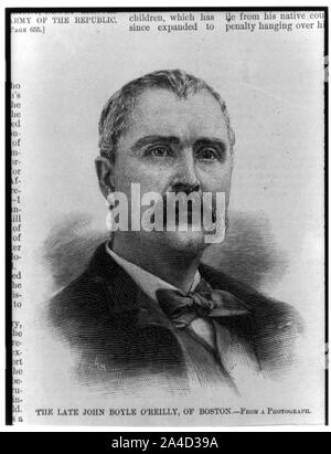 John Boyle O'Reilly was an Irish-American writer, poet, and social ...