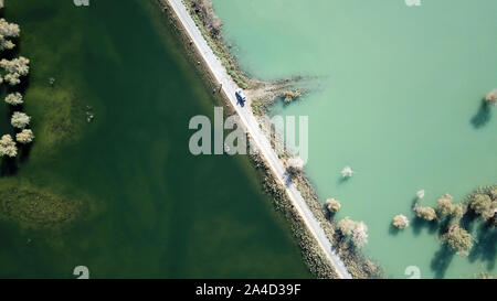 The beauty of Tarim wetland in Bayingolin, Xinjiang, China on 13th ...