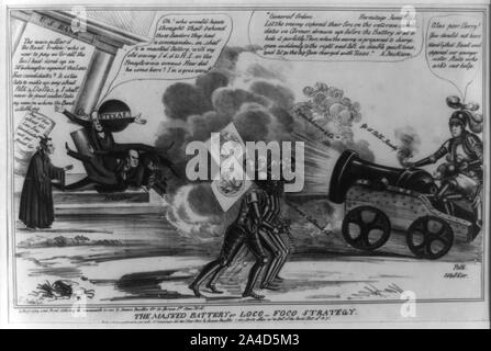 The masked battery or Loco-Foco strategy Stock Photo - Alamy