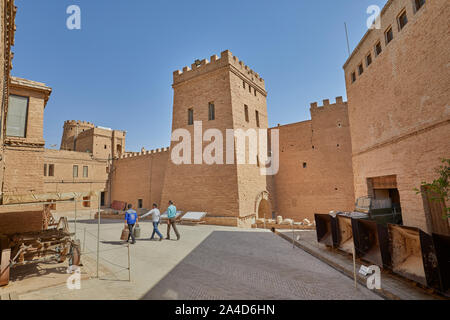 Shush castle, archaeological site of Susa(Shush), base of excavation ...