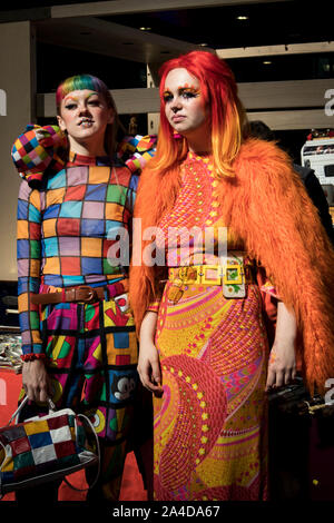 London Colour Walk at Old Spitalfields Market, London, UK Stock Photo ...