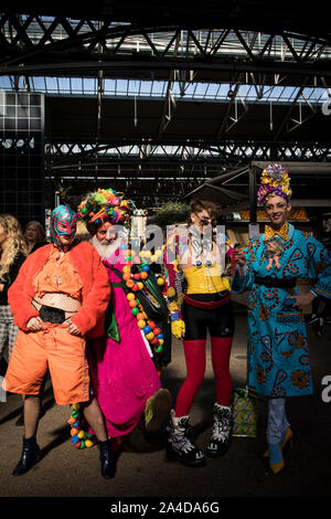 London Colour Walk at Old Spitalfields Market, London, UK Stock Photo ...