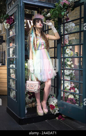London Colour Walk at Old Spitalfields Market, London, UK Stock Photo ...