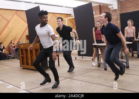Press rehearsal for Chasing Rainbows The Road To Oz held at Gibney ...