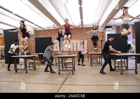 Press rehearsal for Chasing Rainbows The Road To Oz held at Gibney ...