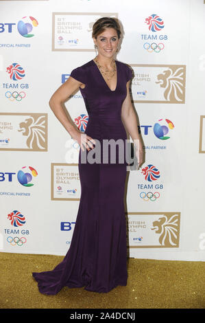 Amy Williams British Olympic Ball held at the Grosver House Hotel ...