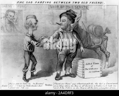 The sad parting between two old friends Stock Photo - Alamy