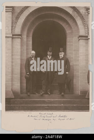 Three old friends. The President, Bishop Vincent and Jacob Riis taken ...