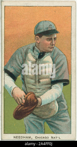 Baseball player Tom Needham, Chicago Cubs ca. 1913 Stock Photo - Alamy