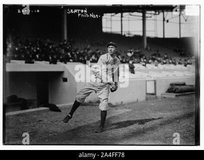 Tom Seaton, Philadelphia NL (baseball Stock Photo - Alamy