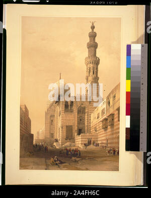 Tombs of the khalifs, Cairo - David Roberts, R.A Stock Photo - Alamy