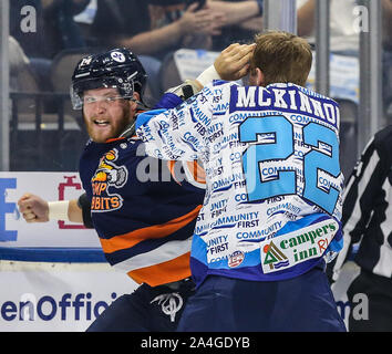 Less than a minute into the season opener Icemen forward Ian McKinnon ...