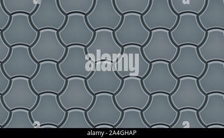 Seamless pattern of milano cobblestone pavement Stock Vector Image ...