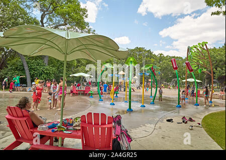 High Park splash pad Stock Photo - Alamy