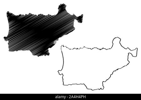 Akkar Governorate (Lebanese Republic, Governorates of Lebanon) map ...