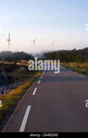 Wind turbines Smøla Norway Stock Photo - Alamy