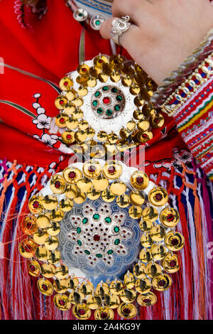 Laplander traditional costume. Detail. Lapp / Lapps / Laplander ...