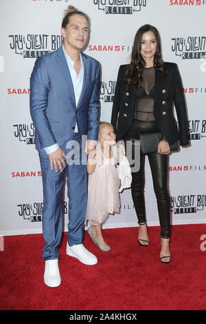 (L-R) Jason Mewes, Logan Lee Mewes and Jordan Monsanto at the JAY AND ...