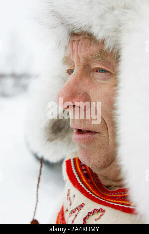 Elderly Laplander. Lapp / Lapps / Laplander / Laplanders / Lapplander ...