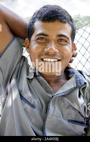 Portrait of lokal man in the Maldives Stock Photo - Alamy