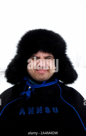 Portrait of Laplander man. Lapp / Lapps / Laplander / Laplanders ...