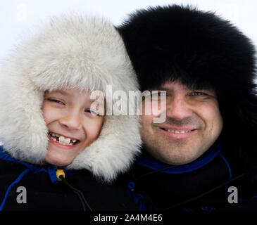 Laplander father and son. Lapp / Lapps / Laplander / Laplanders ...