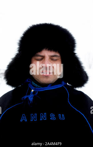 Portrait of Laplander man. Lapp / Lapps / Laplander / Laplanders ...