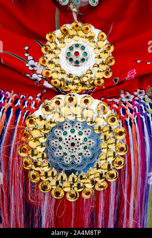Laplander traditional costume. Detail. Lapp / Lapps / Laplander ...