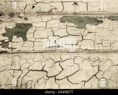 Paint peels off on a wooden wall Stock Photo - Alamy